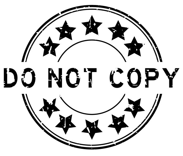 Controlled copy stamp Vector Images & Graphics for Commercial Use ...
