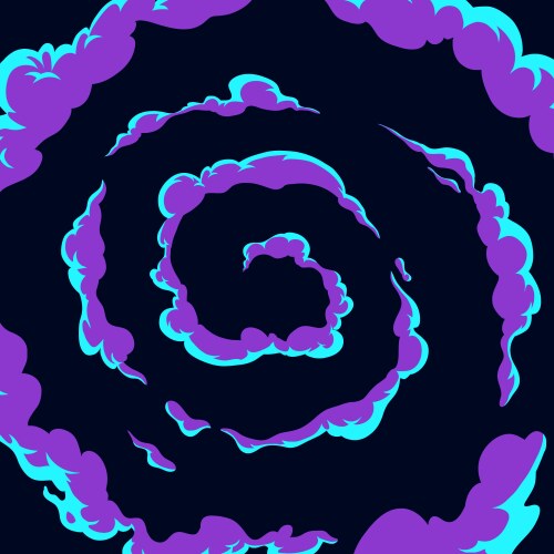 Comic book cartoon smoke backgrounds pop art Vector Image