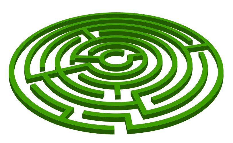 Simple Easy Maze Vector Images (over 610)