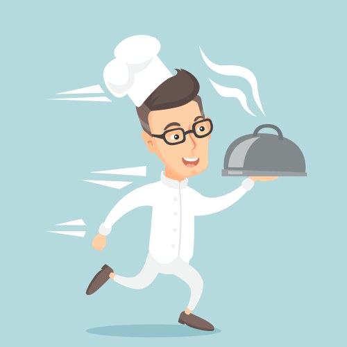 Chef Running Man Vector Images (over 170)