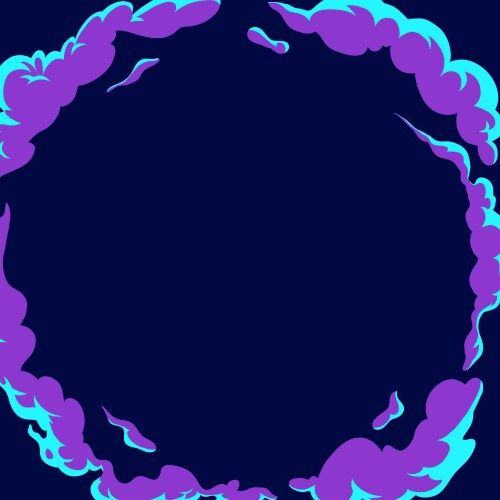 2comic book cartoon frame smoke backgrounds Vector Image