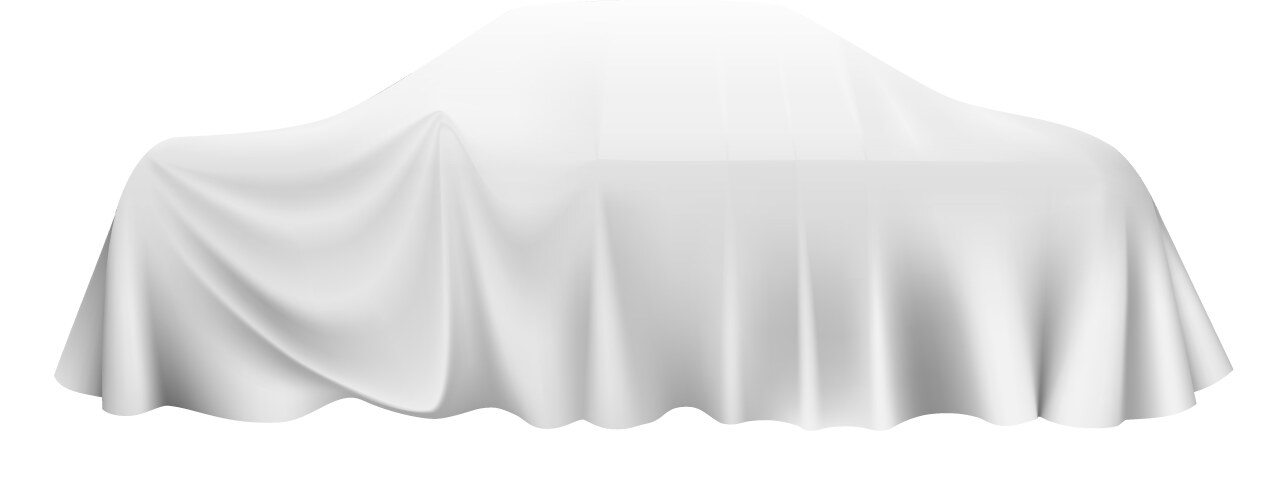 Realistic cloth covered object Royalty Free Vector Image