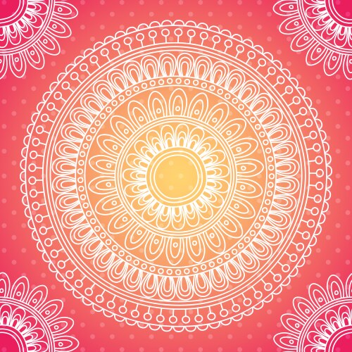 Indian frame Royalty Free Vector Image - VectorStock