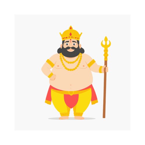 Onam king mahabali royal legacy prosperity Vector Image