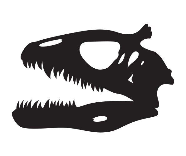 Elderly cartoon dinosaur Royalty Free Vector Image