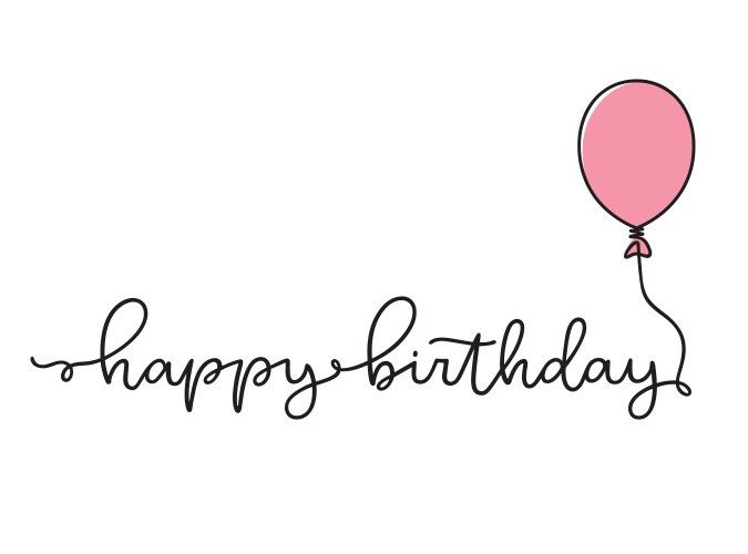 Happy Birthday Lettering Vector Images (over 57,000)