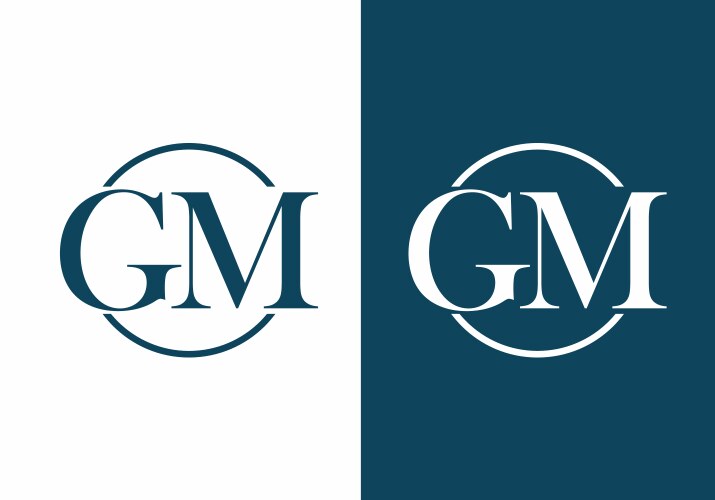 Gm Logo Modern Creative Vector Images (over 1,700)