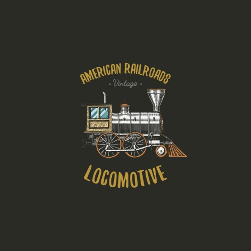 Old Railroad Logos Vector Images (over 960)
