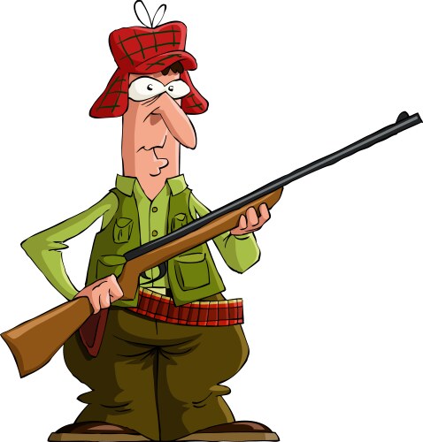 Hunter Cartoon Vector Images (over 27,000)