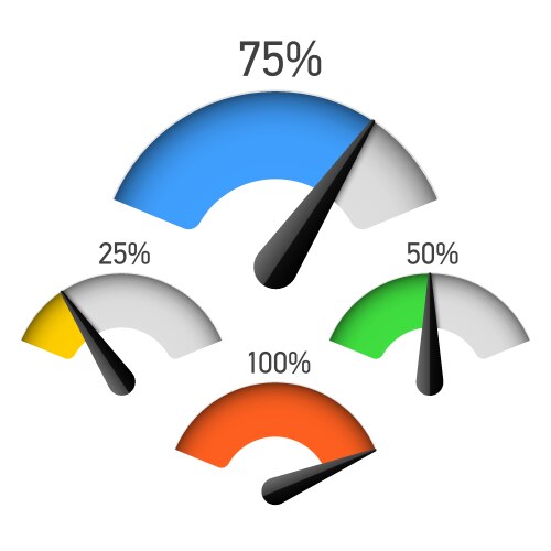 Gauge Infographic Vector Images (over 3,500)