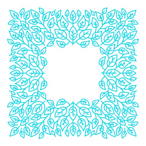 Linear frames design template Royalty Free Vector Image