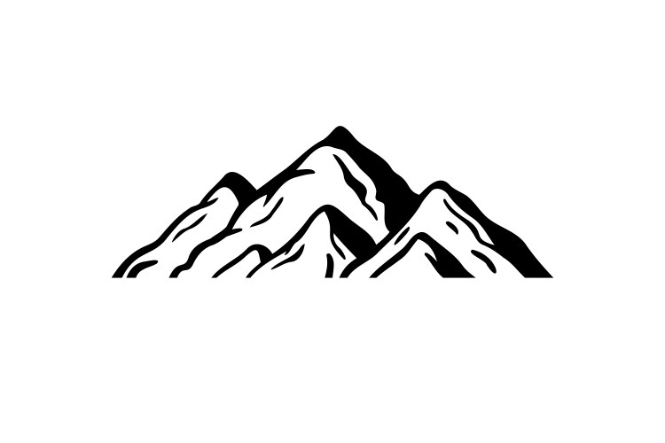 Mountain Outlines Vector Images (over 58,000)