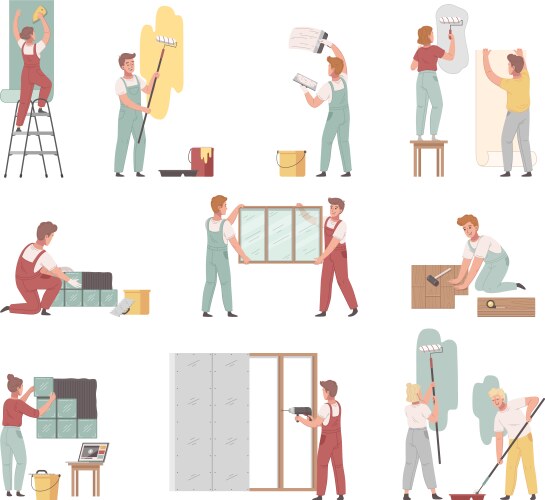 Cartoon Renovation Vector Images (over 9,300)