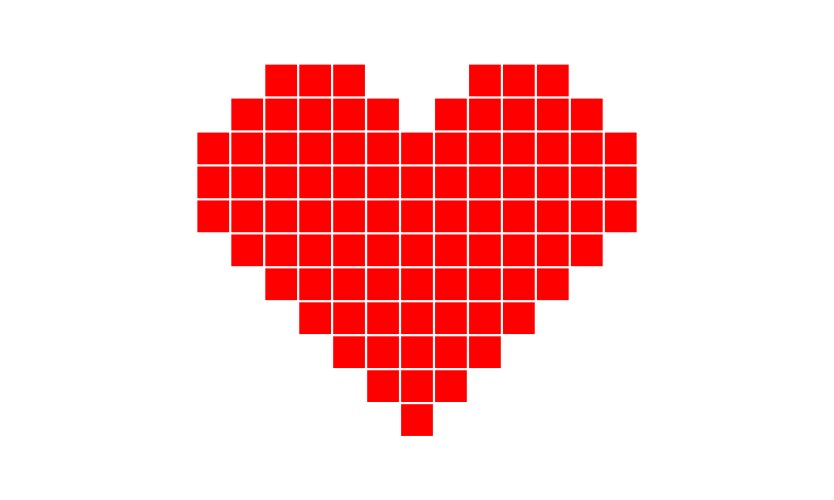 Heart icon romance love simple symbol Royalty Free Vector