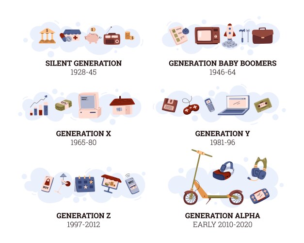 Generations Vector Images (over 440,000)