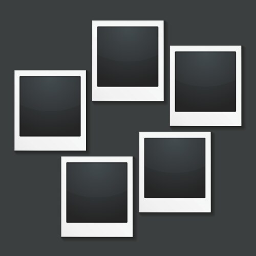 Photo frames Royalty Free Vector Image - VectorStock