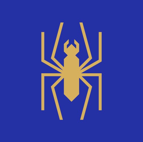 Spider logo Royalty Free Vector Image - VectorStock