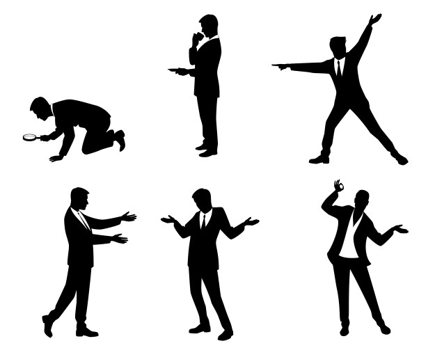 Businessmen Royalty Free Vector Image - VectorStock