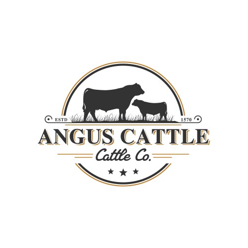Angus Cattle Vector Images (over 1,500)