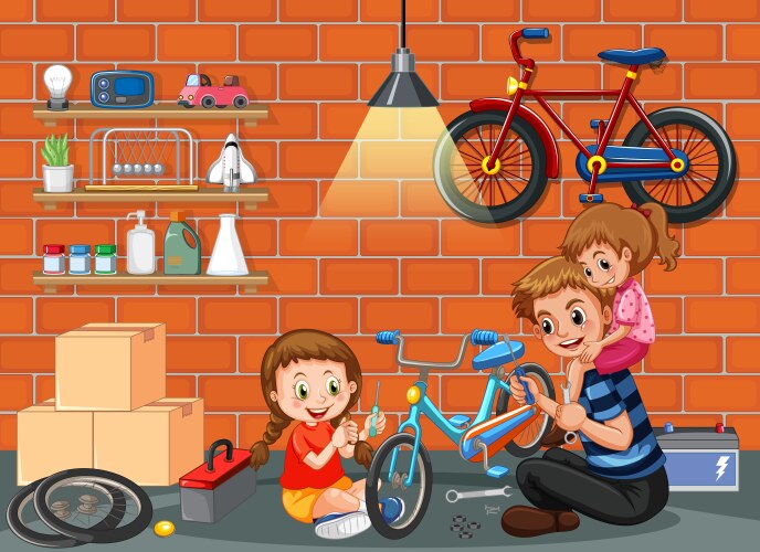 Dad and Daughter Cartoon Vector Images (over 15,000)