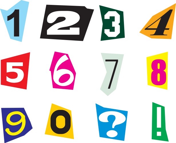 Numbers Vector Images (over 860,000)