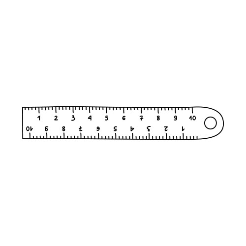 Ruler Clipart Black and White Vector Images (over 230)
