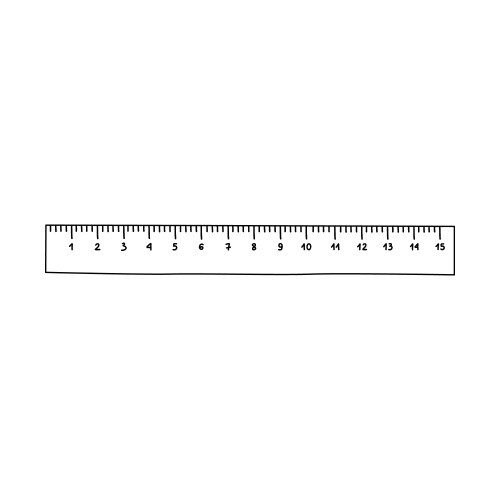 Ruler Clipart Black and White Vector Images (over 230)