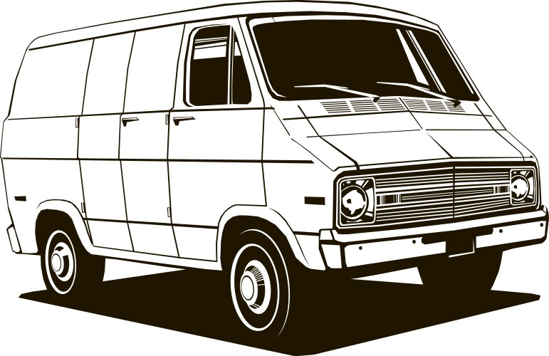 Van Cartoon Vector Images (over 17,000)
