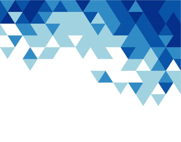 Abstract blue triangle modern template Royalty Free Vector