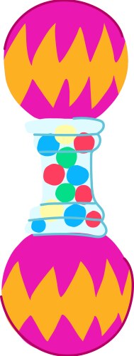 Ring bell cartoon Royalty Free Vector Image - VectorStock