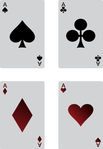 Playing Cards Black and White Vector Images (over 53,000)