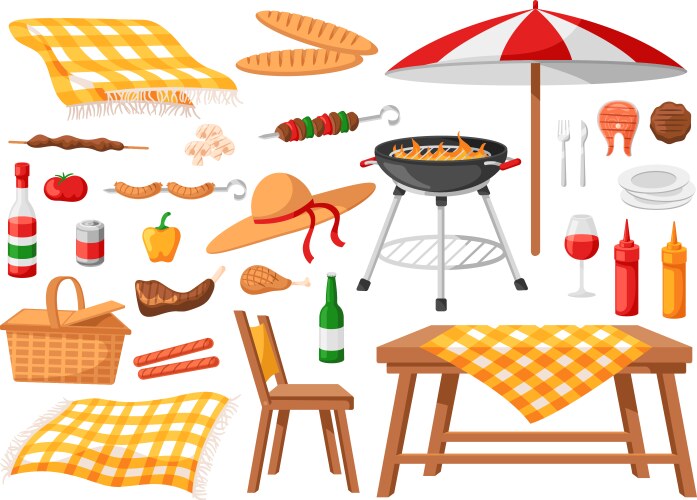 Picnic Basket Cartoon Vector Images (over 4,100)