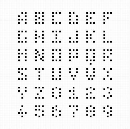 Pixel retro font 8-bit alphabet Royalty Free Vector Image