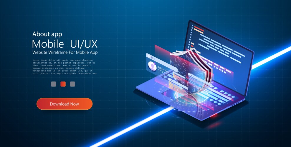 Programming web banner Royalty Free Vector Image