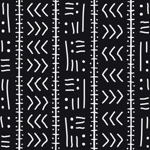 African print fabric seamless tribal pattern Vector Image