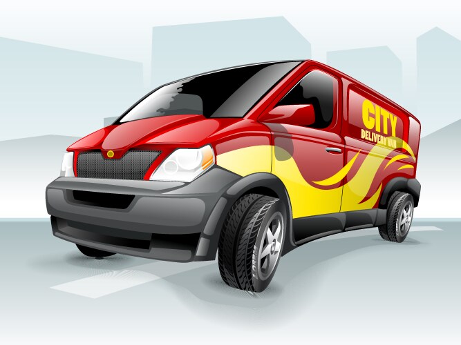Van Cartoon Vector Images (over 16,000)