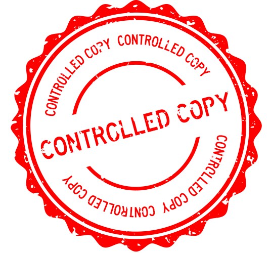 Controlled Copy Stamp Vector Images (over 190)