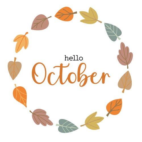 October Lettering Vector Images (over 36,000)