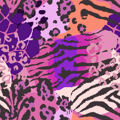 Vietnam tiger stripe camouflage seamless patterns Vector Image