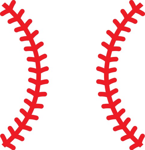 Baseball Stitches Clipart Vector Images (over 490)