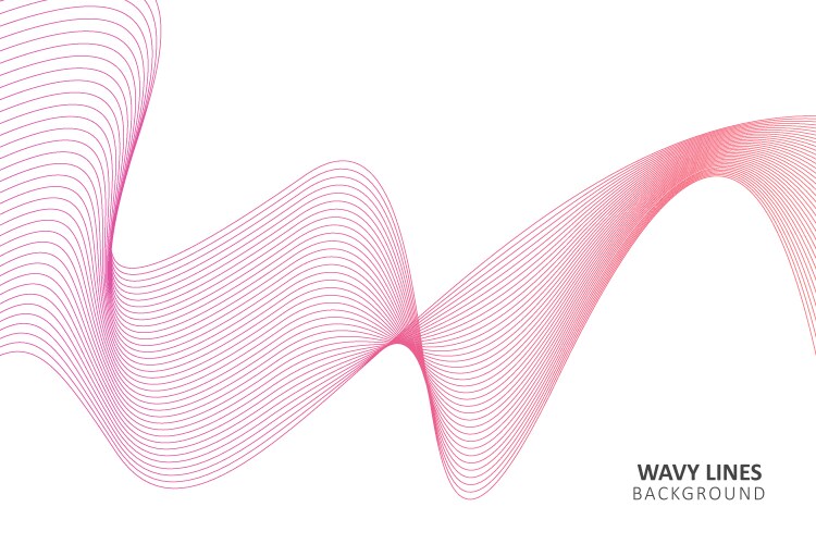 Abstract smooth motion lines background Royalty Free Vector