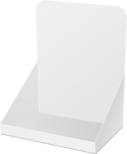 Cardboard Pos Display Mockup Vector Images (over 310)