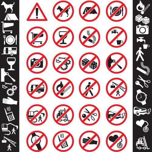 Not Allowed Symbols Vector Images (over 16,000)