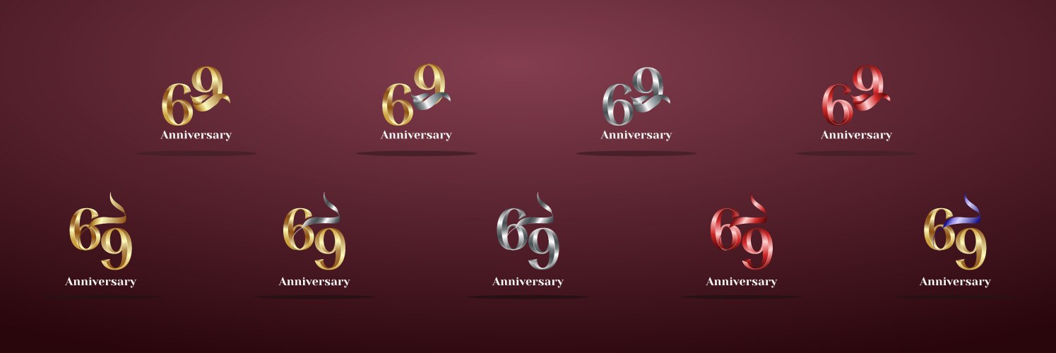 69th Anniversary Logo Vector Images (over 690)