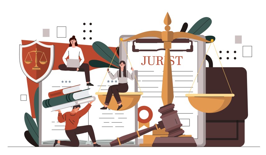 B2b collaboration concept Royalty Free Vector Image