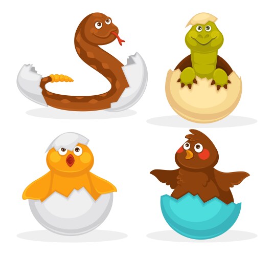 Cartoon happy mother with egg dinosaur isolated Vector Image