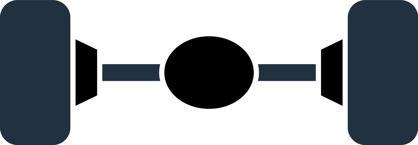 Car rear axle icon Royalty Free Vector Image - VectorStock