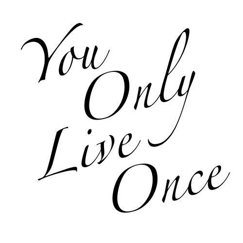 Yolo symbol background Royalty Free Vector Image