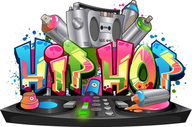 Eric graffiti name text design Royalty Free Vector Image