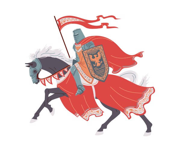 Knight Riding Horse Vector Images (over 840)
